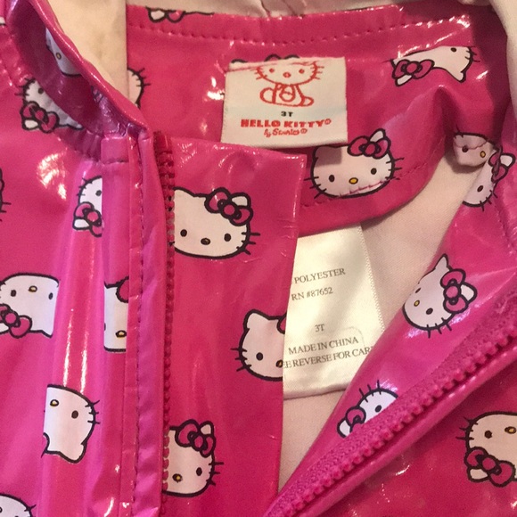 Hello Kitty | Jackets & Coats | Hello Kitty Girls Raincoat Size 3t ...